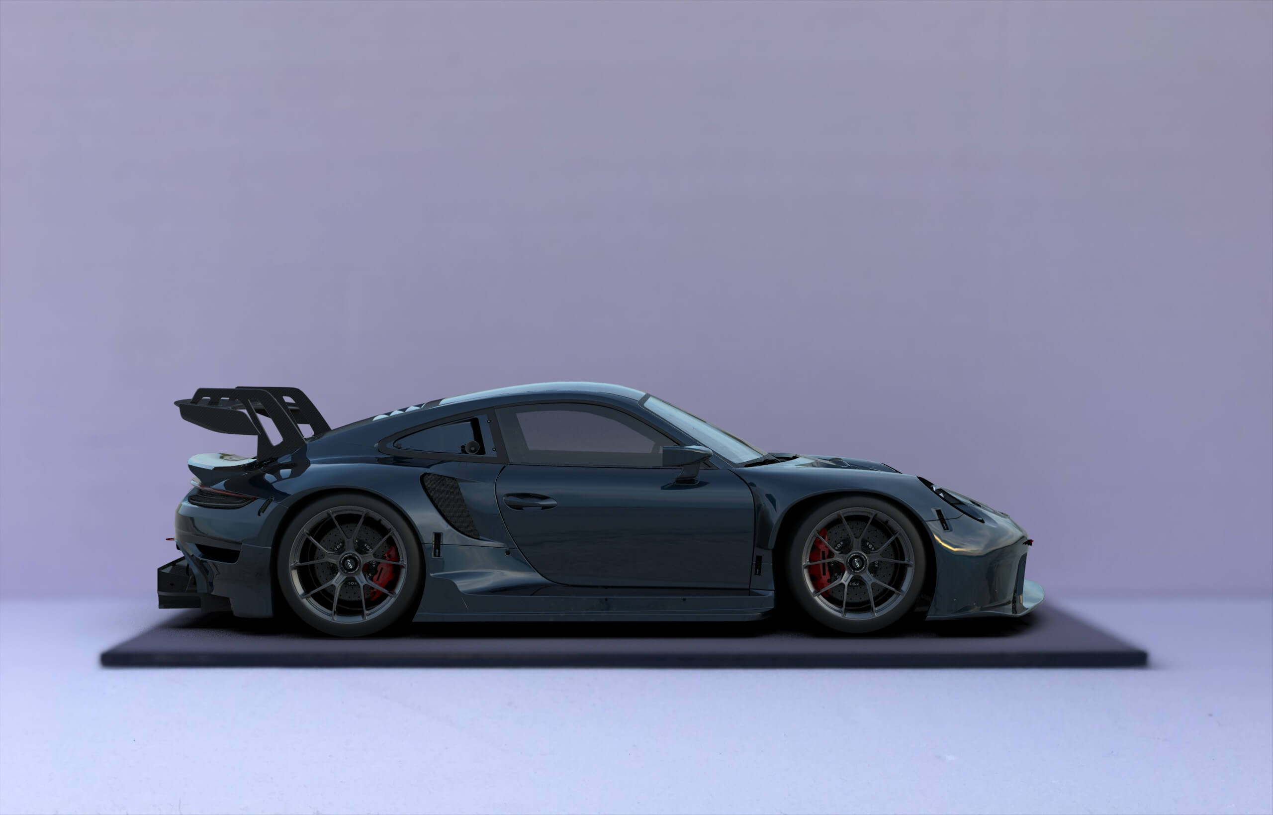 Porsche 992 GT3 RSR 2023 - 3D Model by davedesign