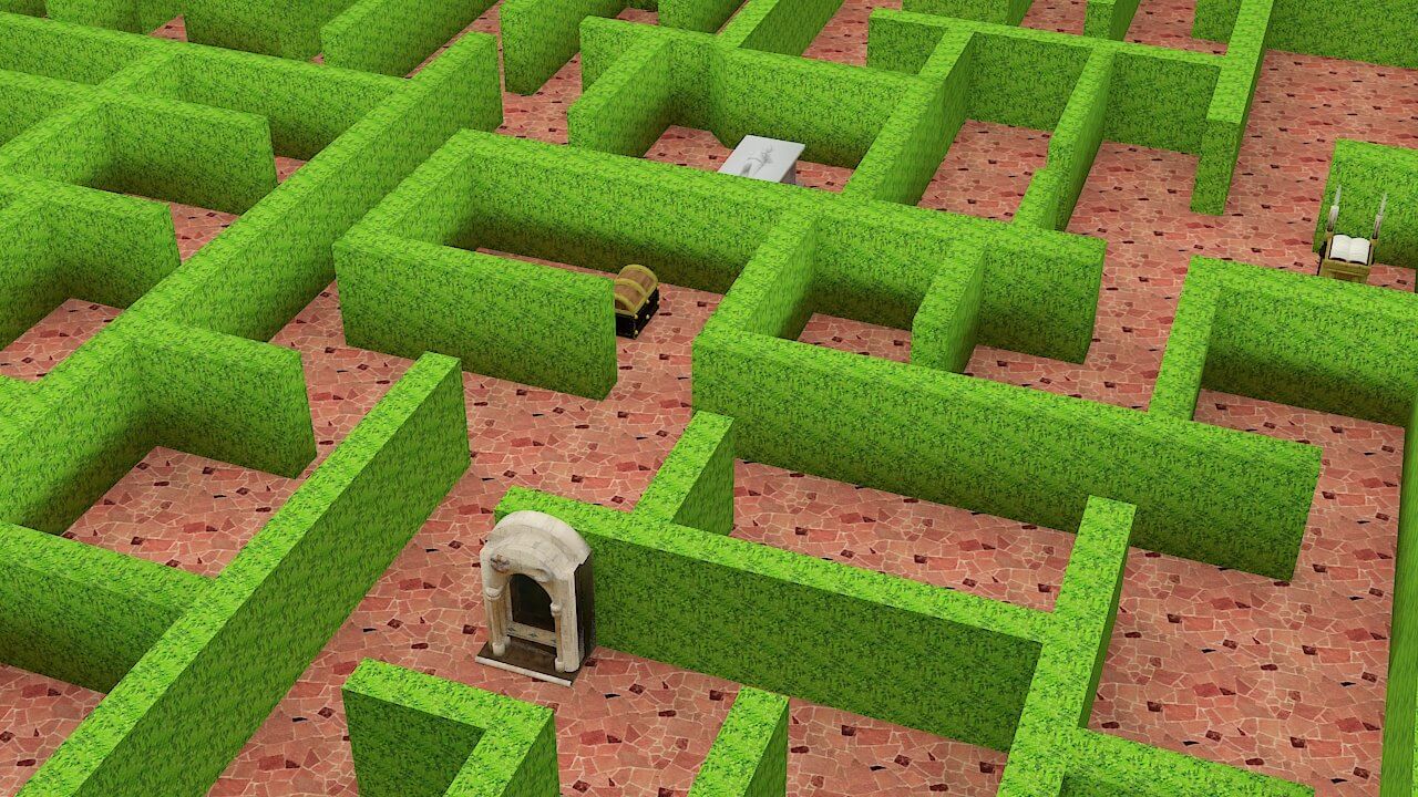 The Maze - 3D Model by davedtaylor