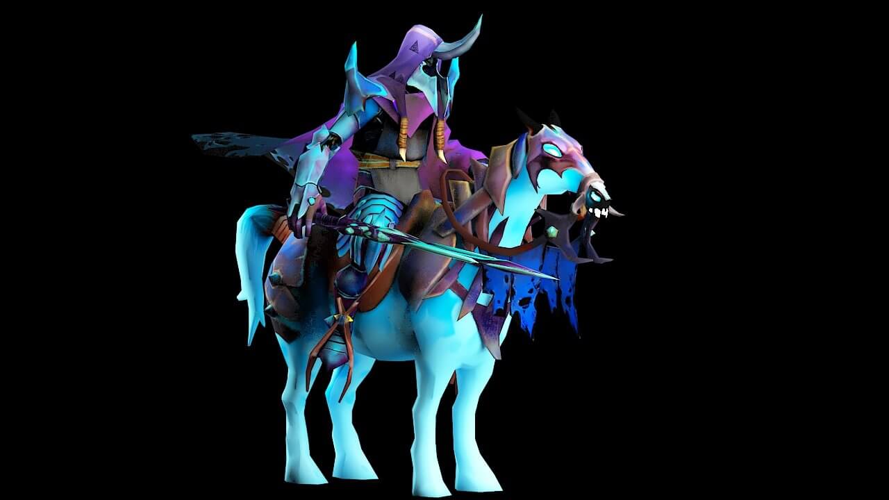 Abaddon Dota 2 - 3D Model by davedtaylor
