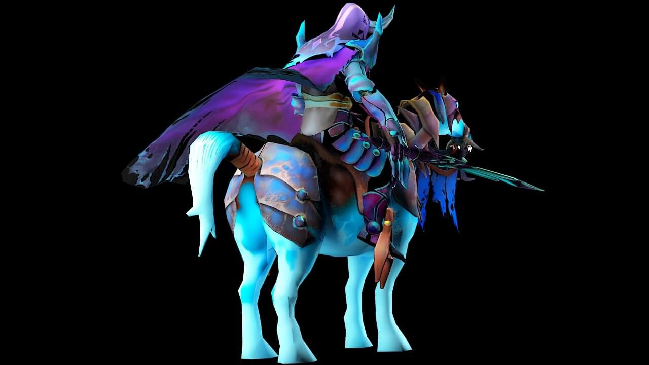 Abaddon Dota 2 - 3D Model by davedtaylor