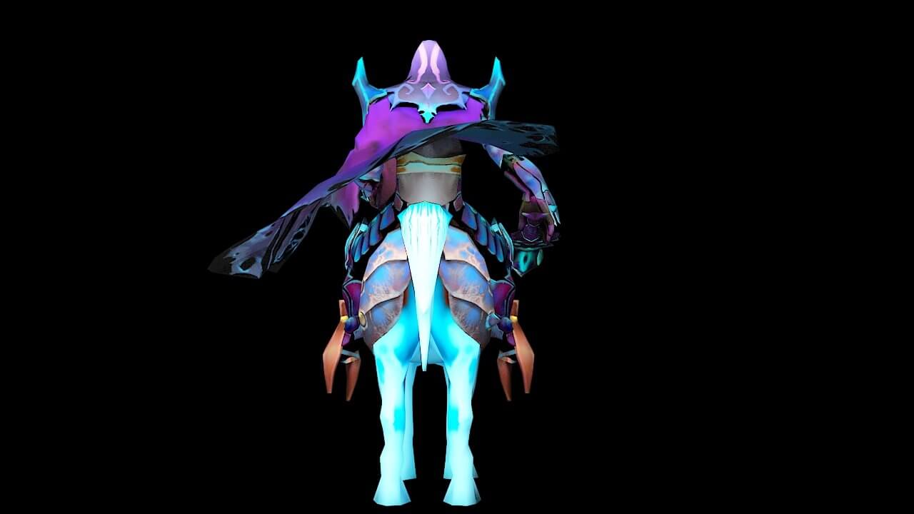 Abaddon Dota 2 - 3D Model by davedtaylor