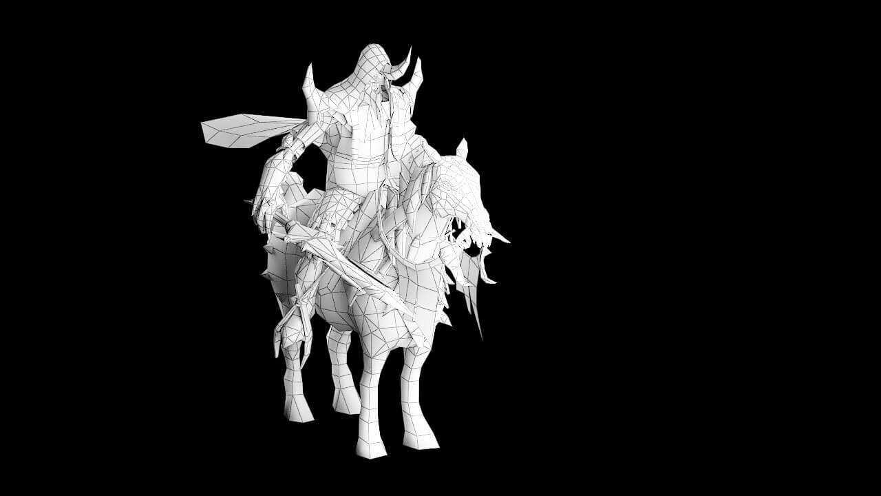 Abaddon Dota 2 - 3D Model by davedtaylor