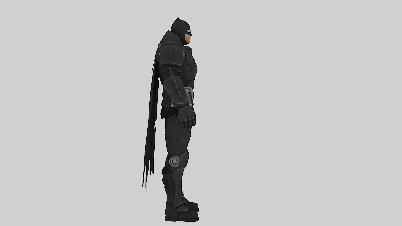 Armored Batman Zero - 3D Model by davedtaylor