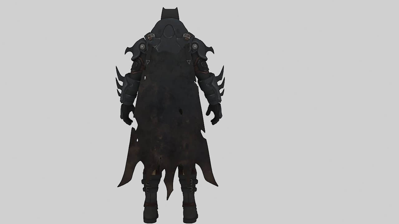 Armored Batman Zero - 3D Model by davedtaylor