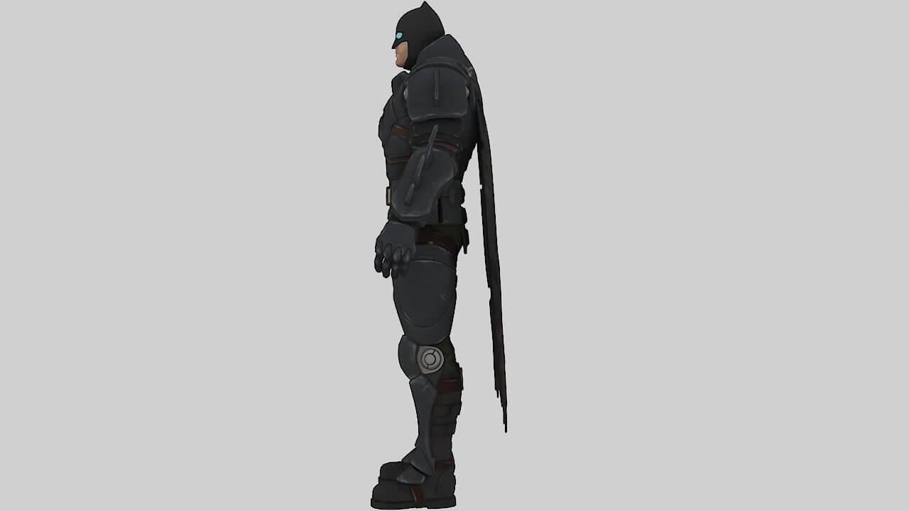 Armored Batman Zero - 3D Model by davedtaylor