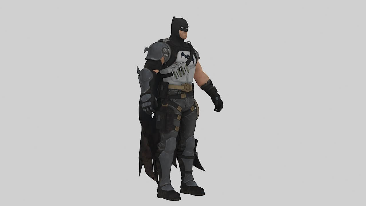 Batman Zero - 3D Model by davedtaylor