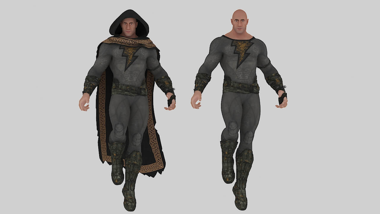 Black Adam - 3D Model by davedtaylor