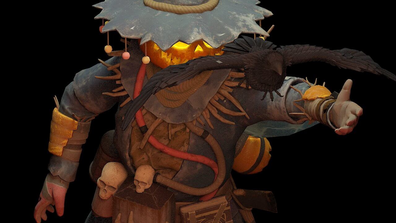 Bloodhound Halloween from Apex - 3D Model by davedtaylor