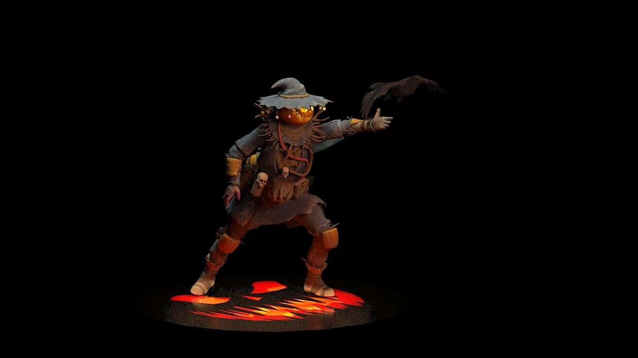 Bloodhound Halloween from Apex - 3D Model by davedtaylor