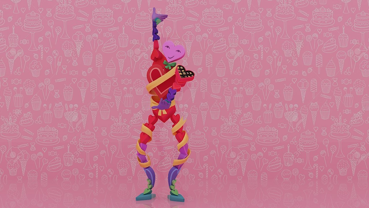 Candyman from Fortnite - 3D Model by davedtaylor