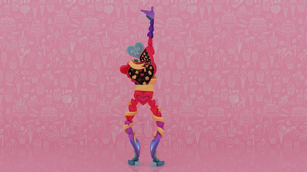 Candyman from Fortnite - 3D Model by davedtaylor