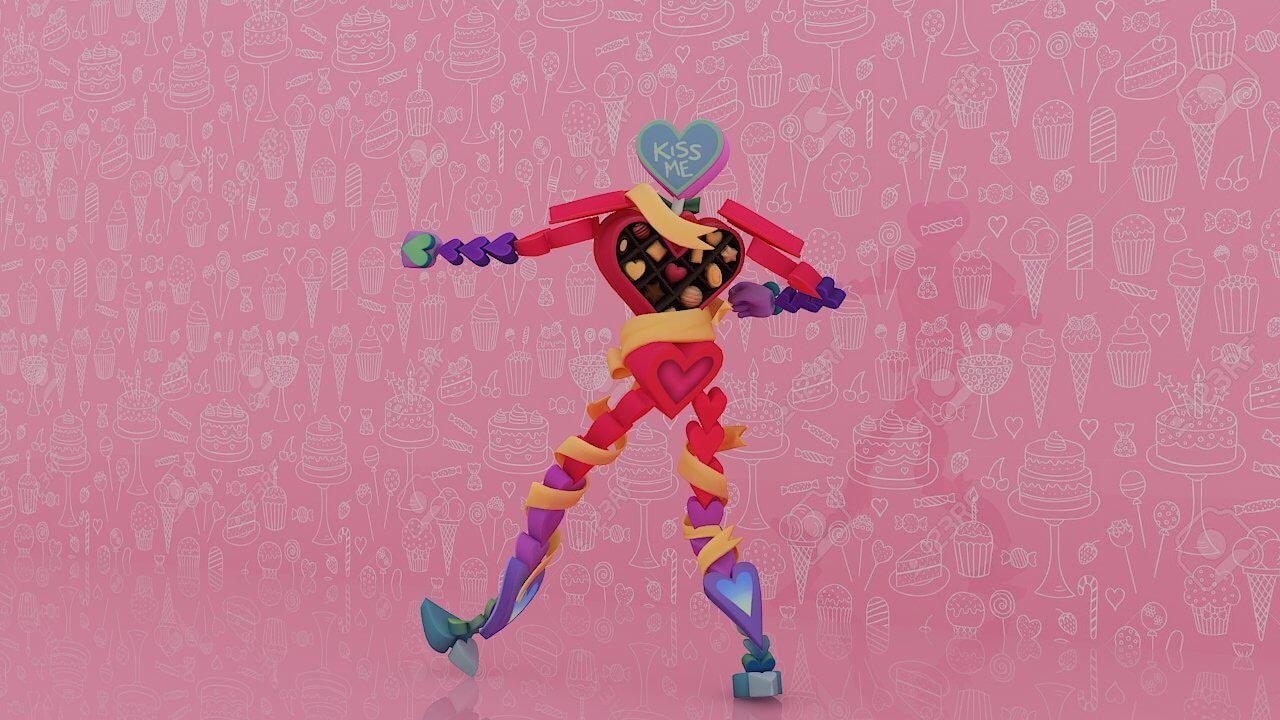 Candyman from Fortnite - 3D Model by davedtaylor
