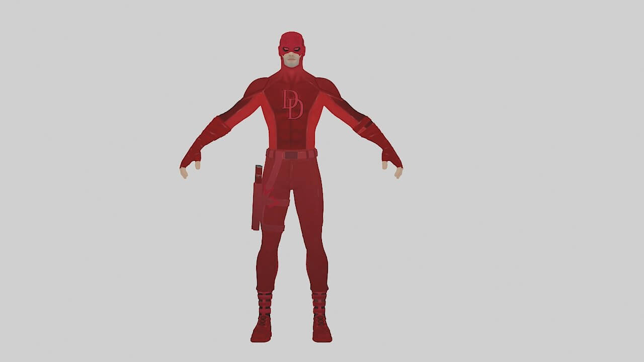 Daredevil - 3D Model by davedtaylor
