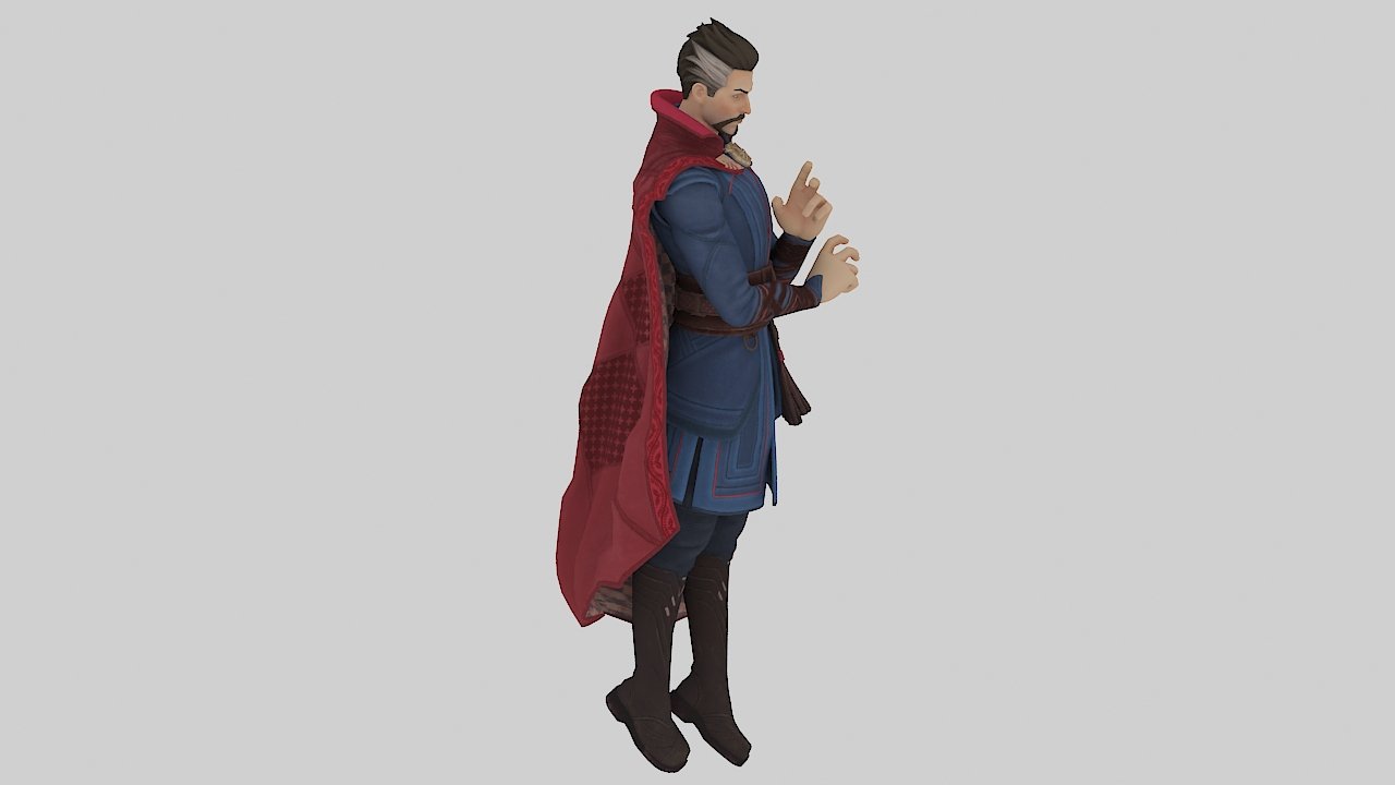 Doctor Strange - 3D Model by davedtaylor