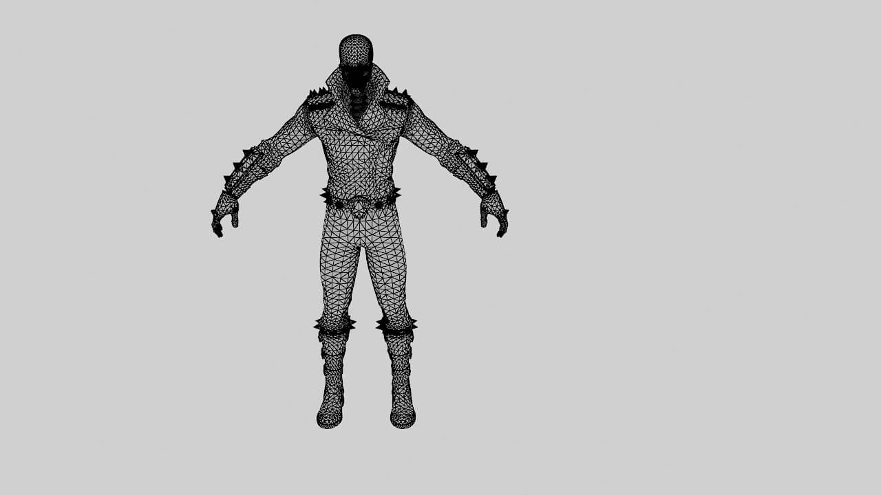 Ghost Rider - 3D Model by davedtaylor