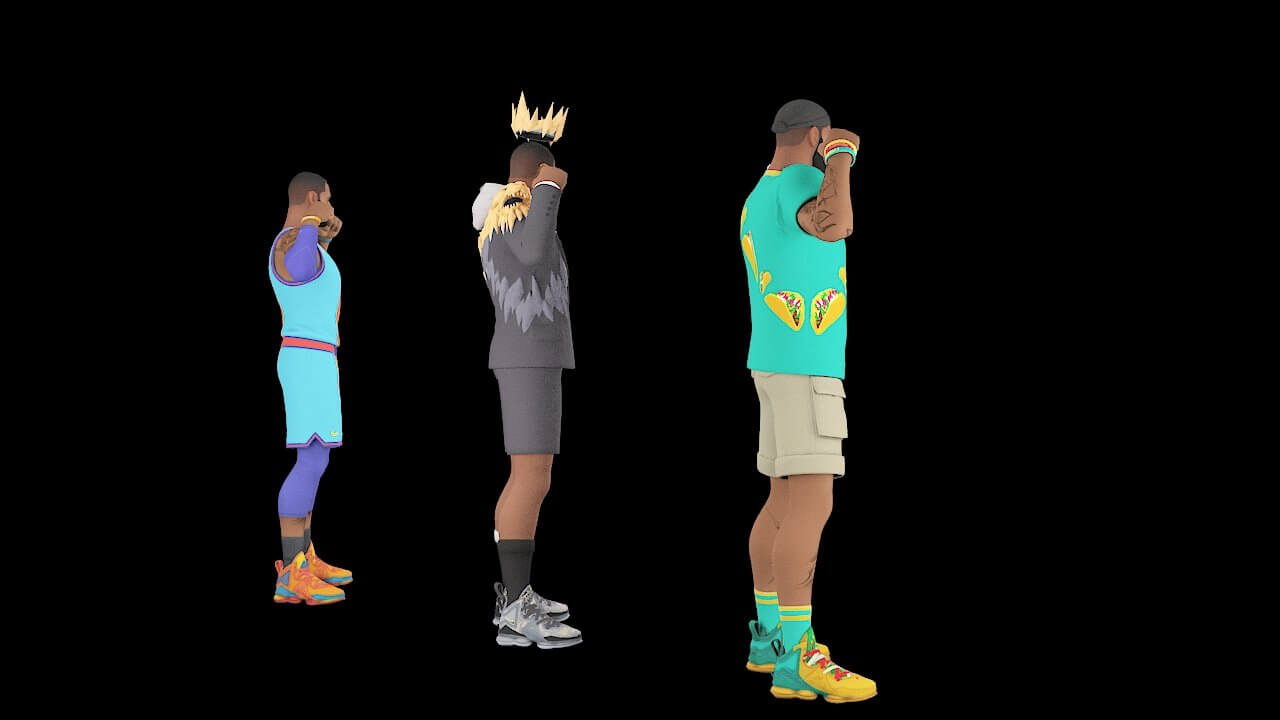 LeBron James - 3D Model by davedtaylor