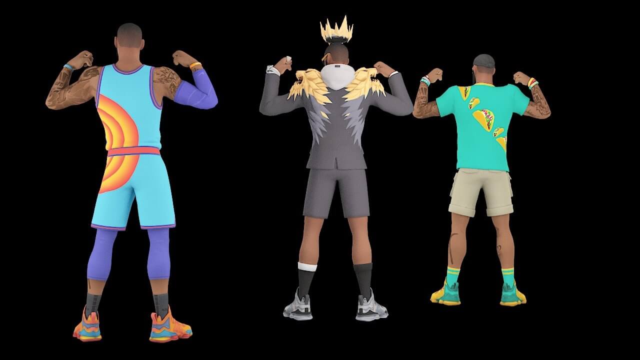 LeBron James - 3D Model by davedtaylor