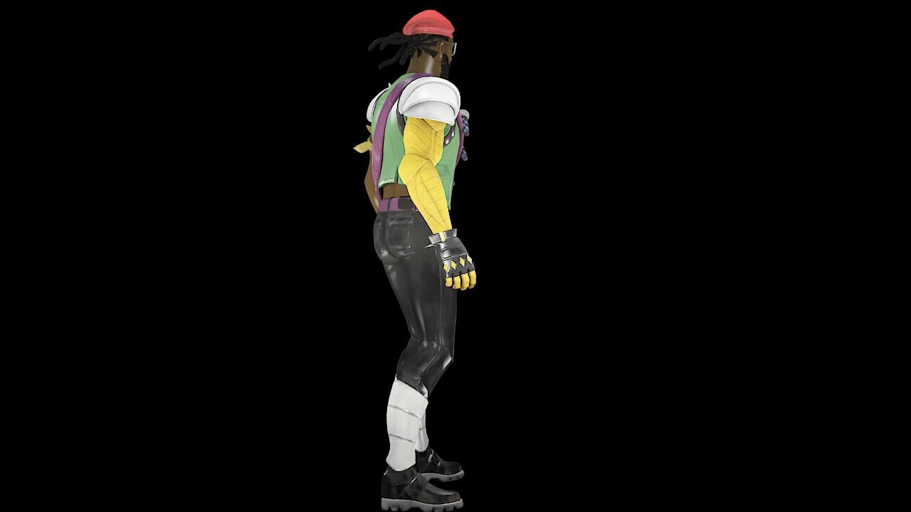 Major Lazer - 3D Model by davedtaylor