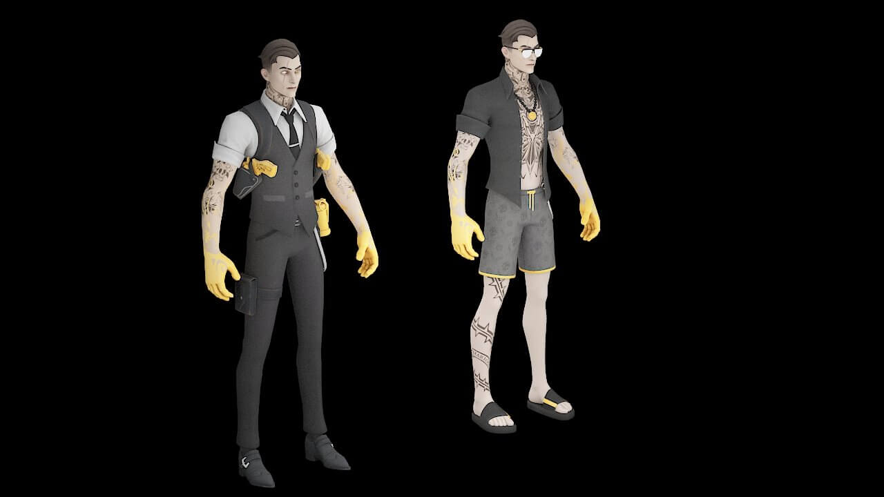 Midsummer Midas and Normal Midas - 3D Model by davedtaylor