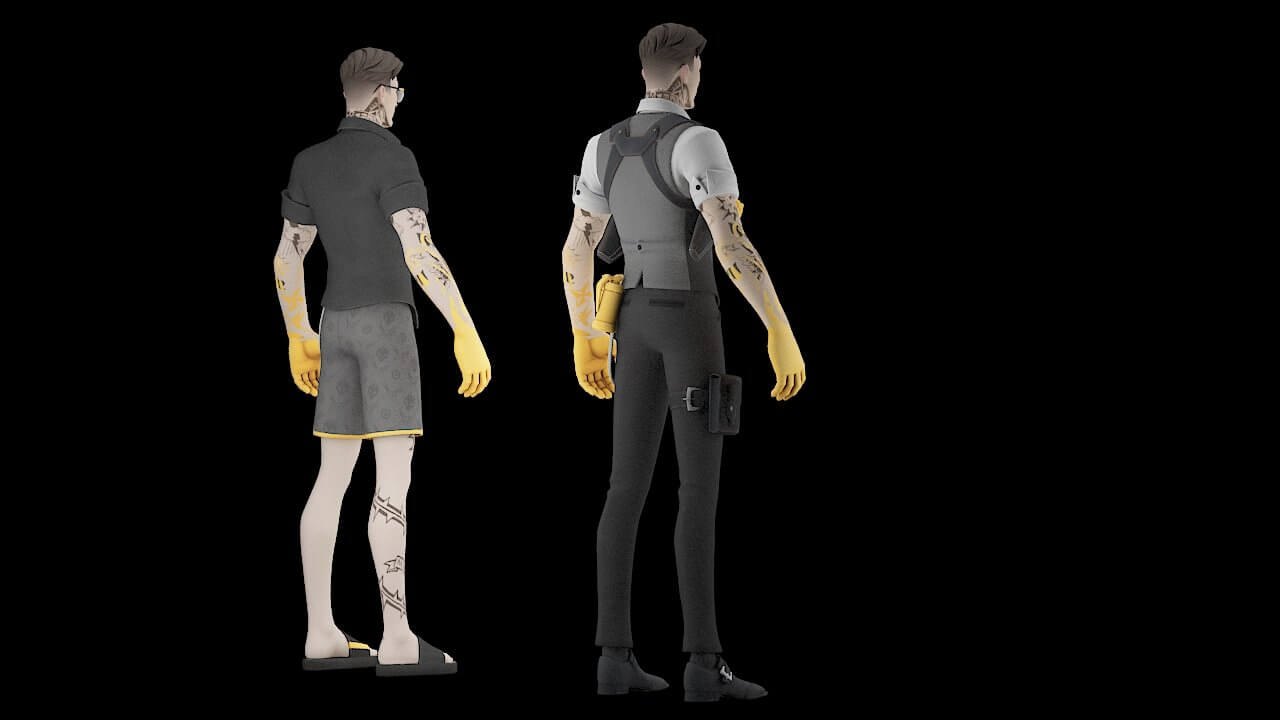 Midsummer Midas and Normal Midas - 3D Model by davedtaylor