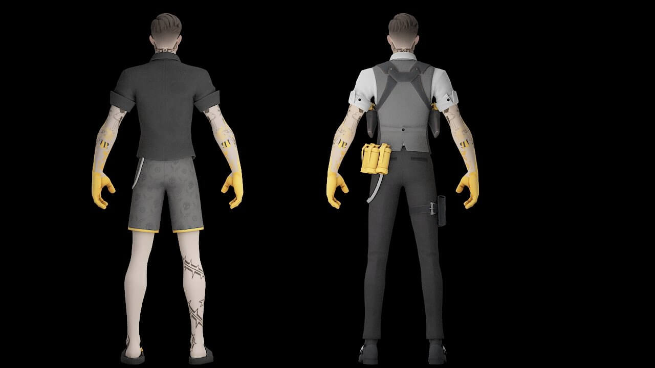 Midsummer Midas and Normal Midas - 3D Model by davedtaylor