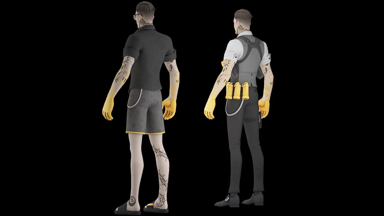 Midsummer Midas and Normal Midas - 3D Model by davedtaylor