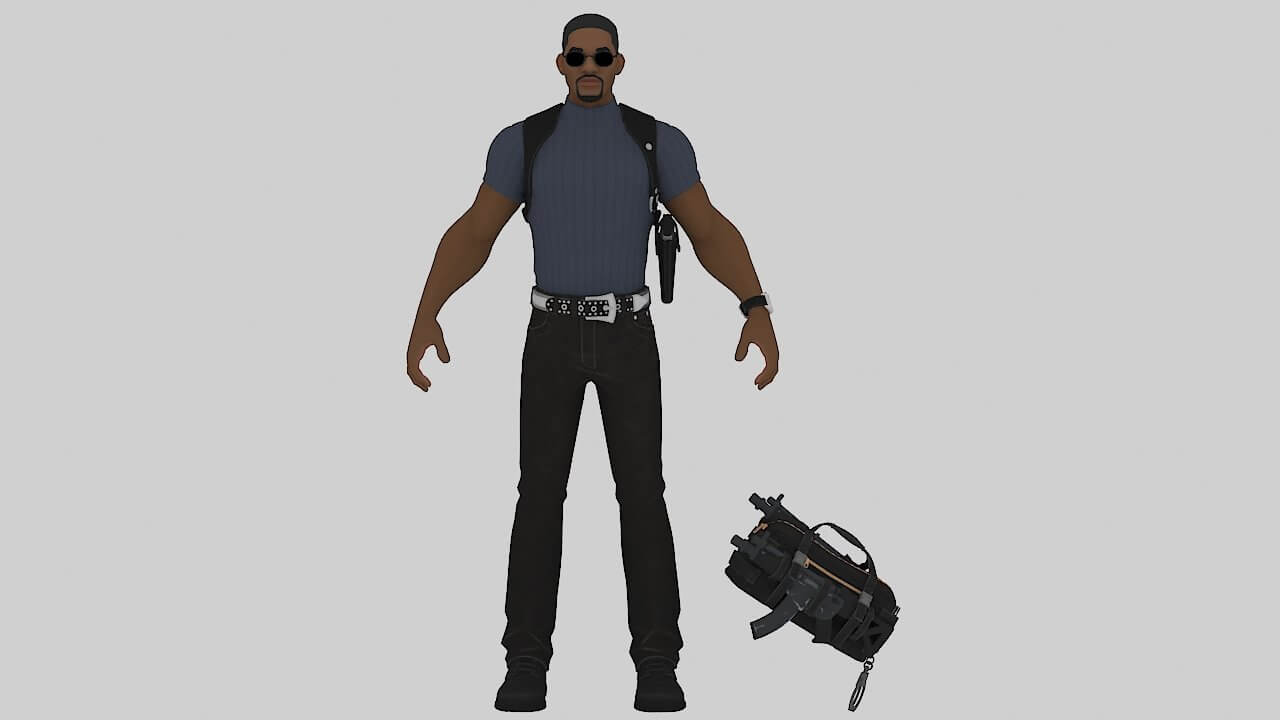 Mike Lowrey - 3D Model by davedtaylor