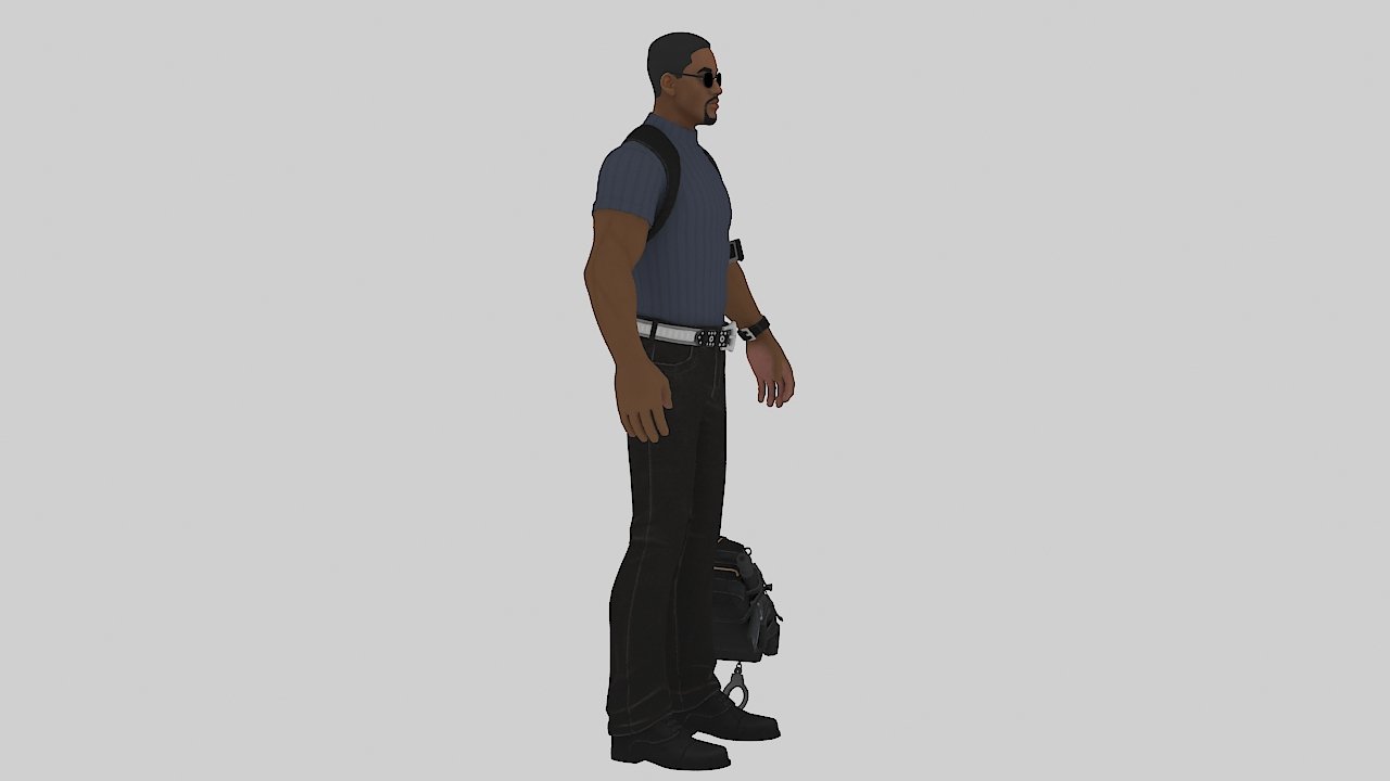 Mike Lowrey - 3D Model by davedtaylor