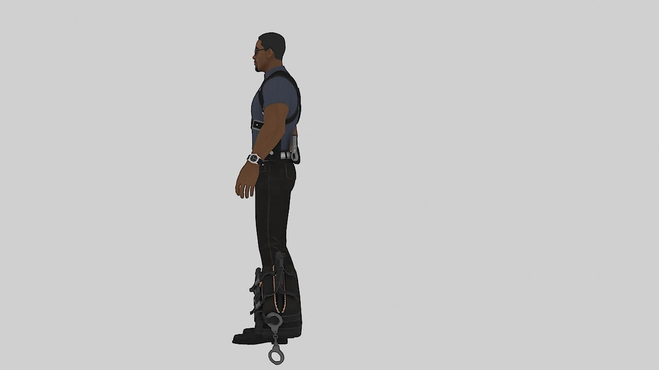 Mike Lowrey - 3D Model by davedtaylor