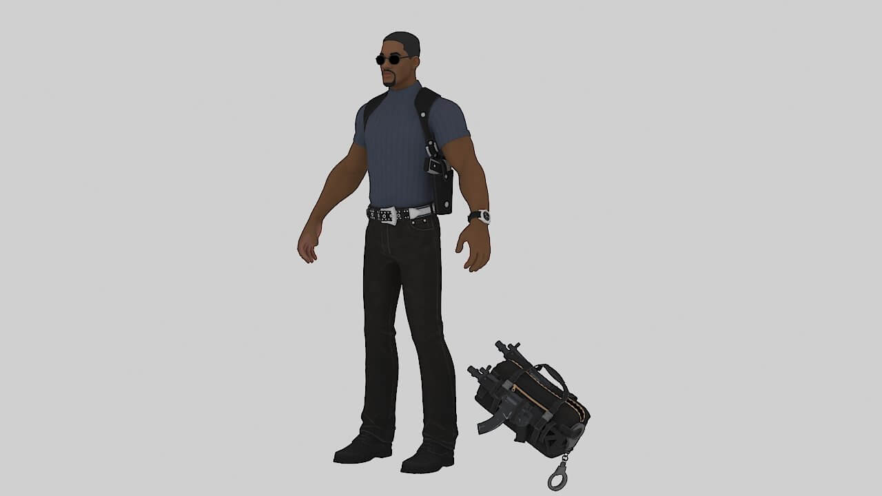 Mike Lowrey - 3D Model by davedtaylor