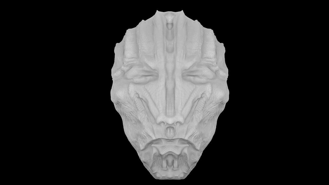 Mortal Shell Mask - 3D Model by davedtaylor