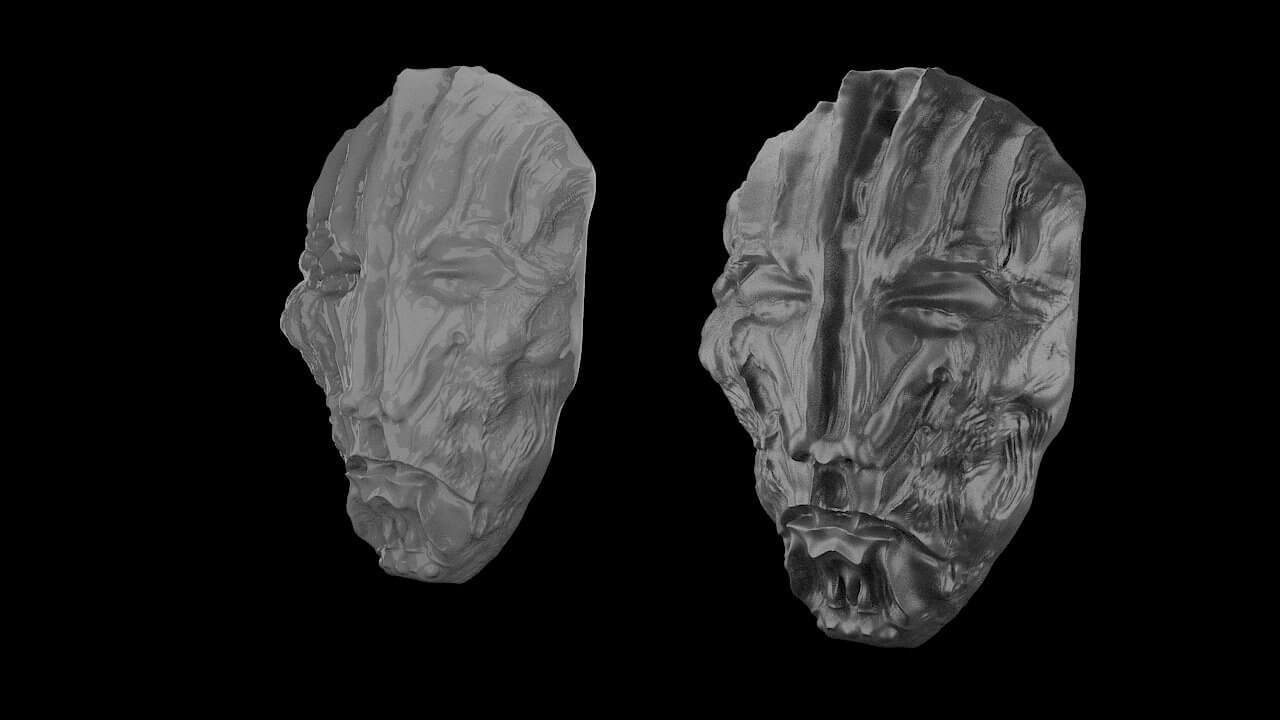 Mortal Shell Mask - 3D Model by davedtaylor