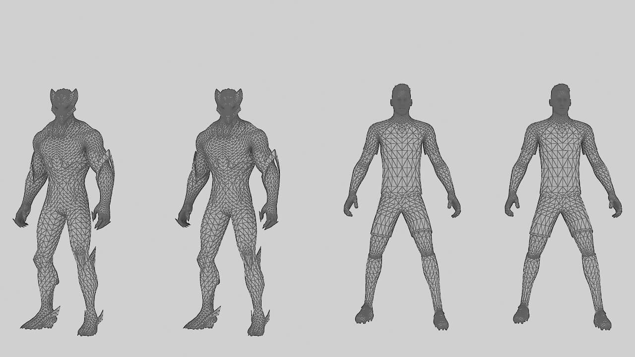 Neymar Jr - 3D Model by davedtaylor