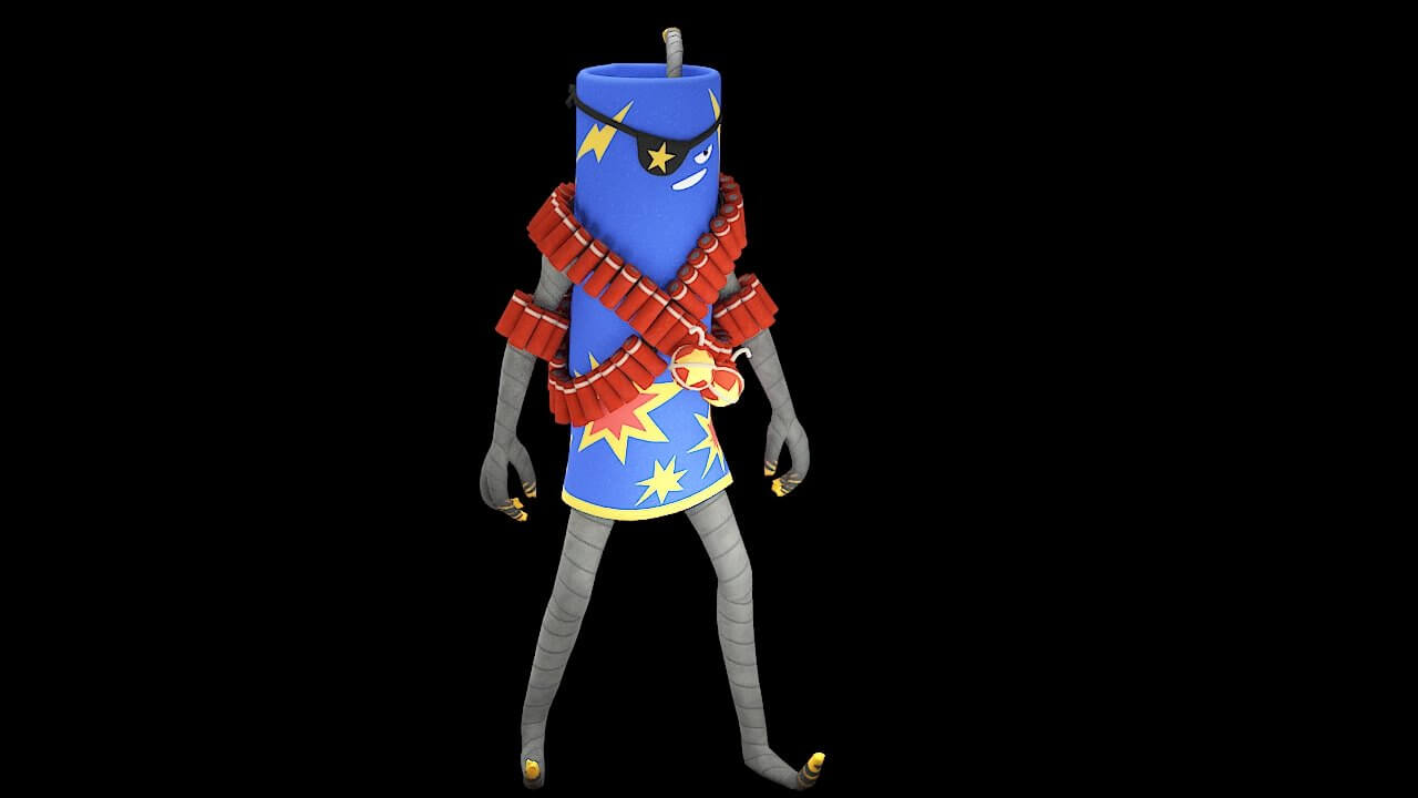 Nitrojerry - 3D Model by davedtaylor