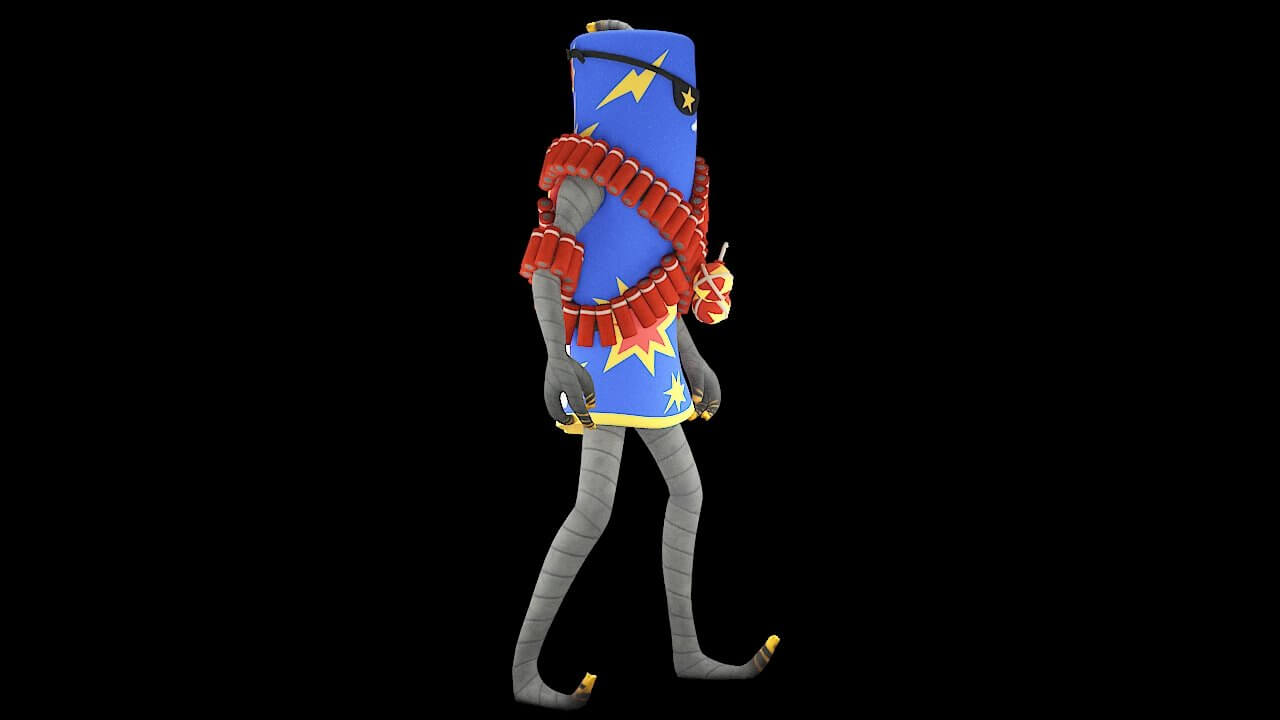 Nitrojerry - 3D Model by davedtaylor