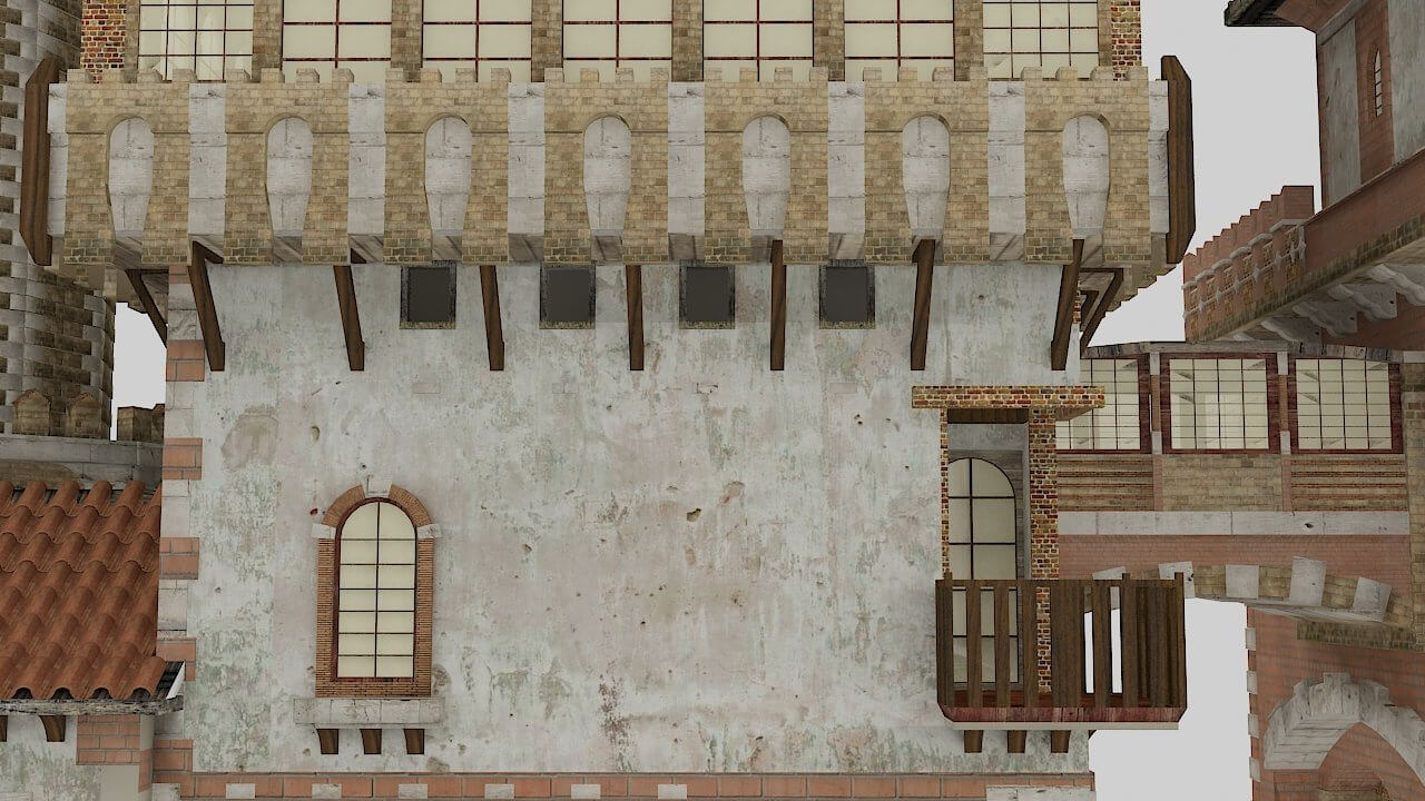 Old Castel - 3D Model by davedtaylor