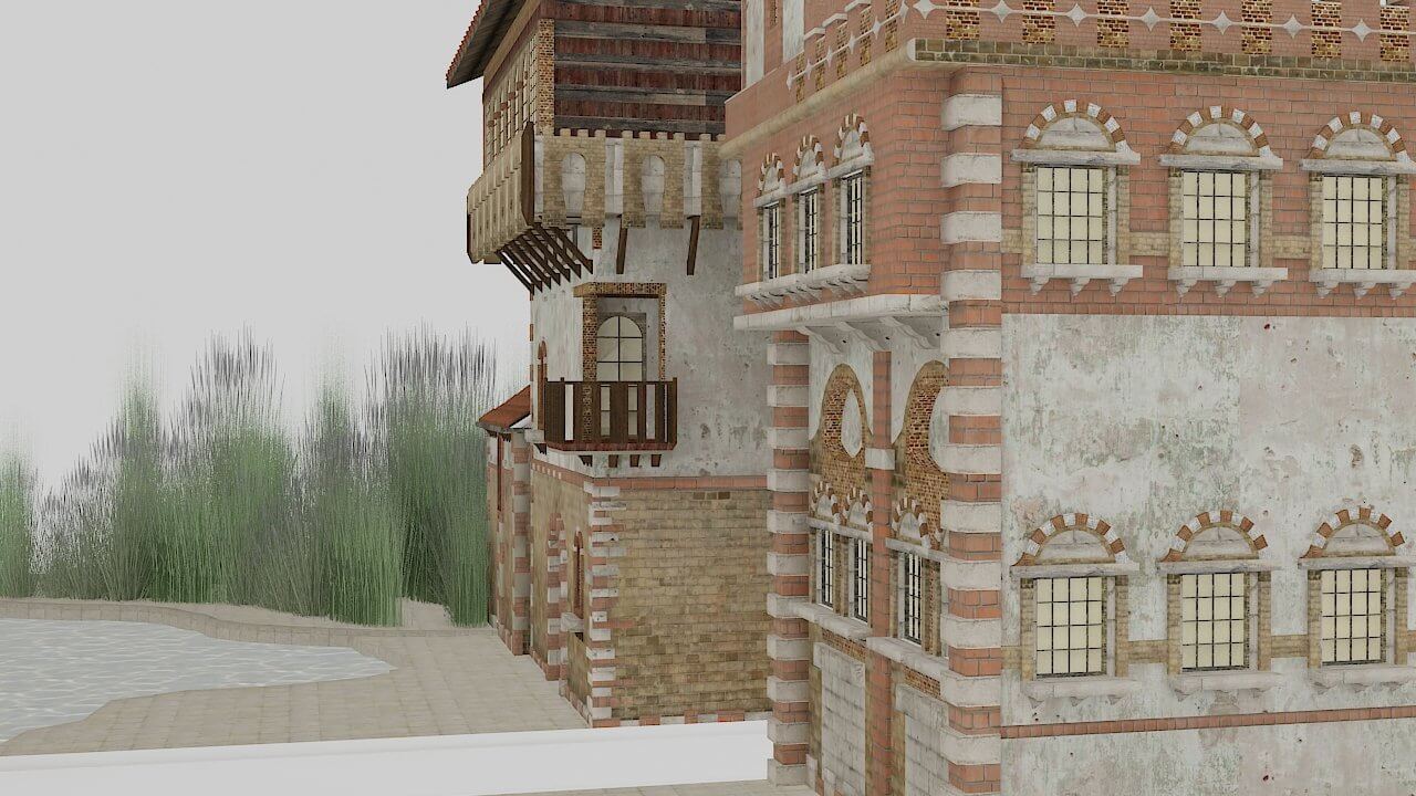 Old Castel - 3D Model by davedtaylor