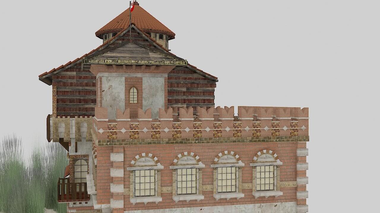 Old Castel - 3D Model by davedtaylor