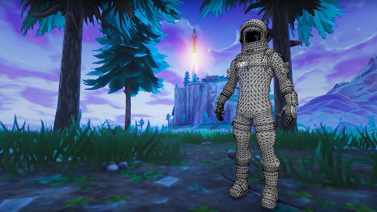 Old Moonwalker Fortnite - 3D Model by davedtaylor