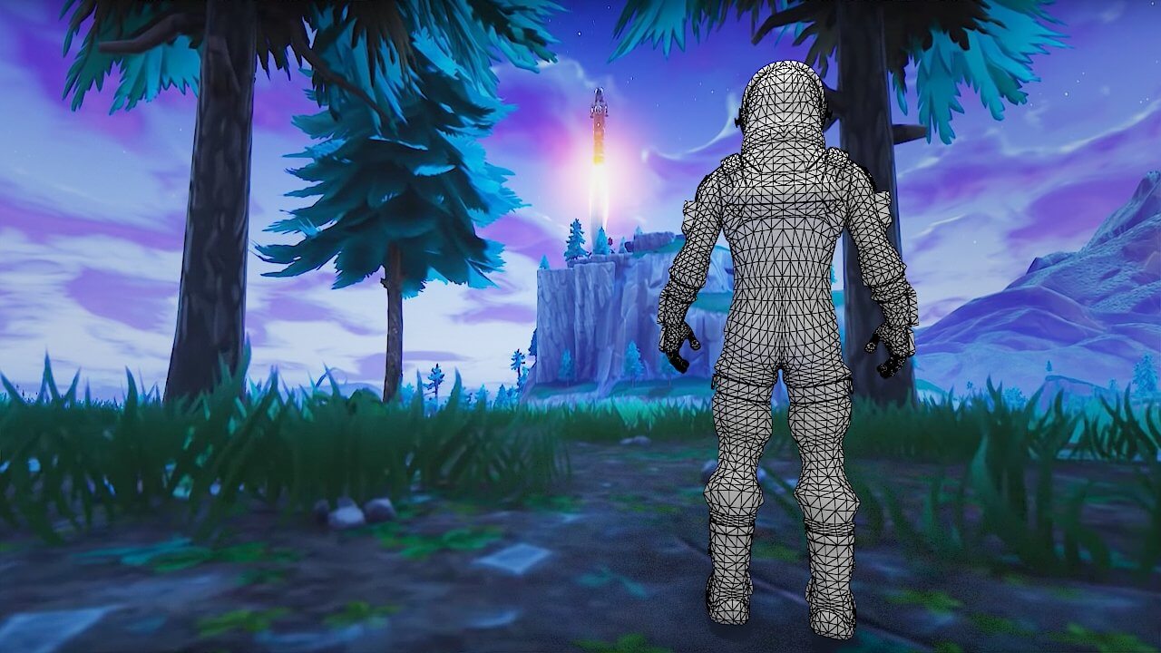 Old Moonwalker Fortnite - 3D Model by davedtaylor