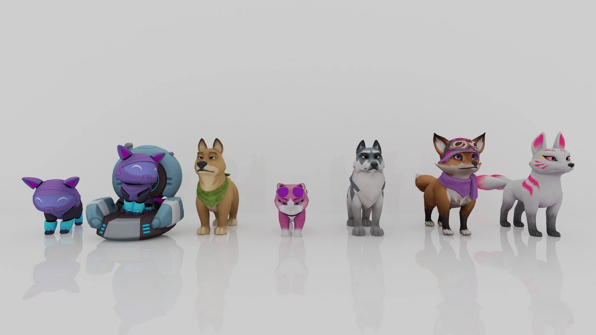 Pets from Fortnite - 3D Model by davedtaylor