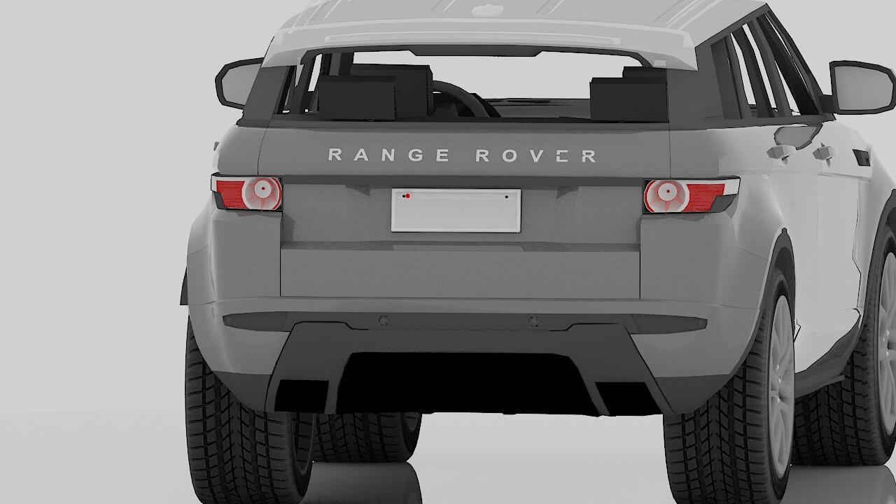 Range Rover Evoque - 3D Model by davedtaylor