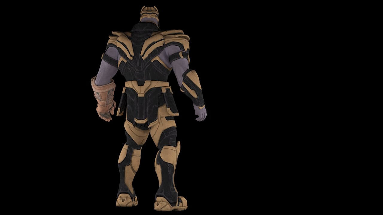 Thanos - 3D Model by davedtaylor