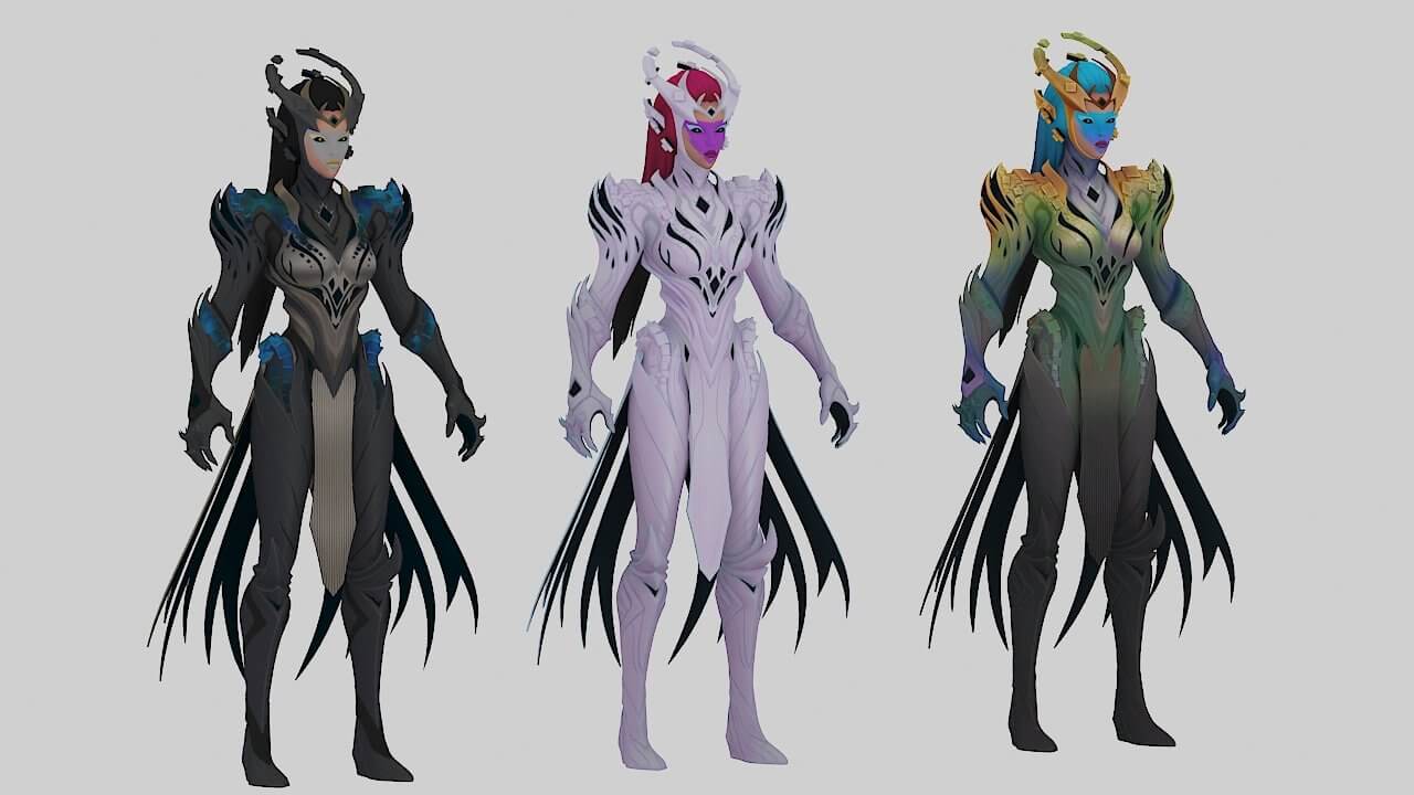 The Cube Queen - 3D Model by davedtaylor