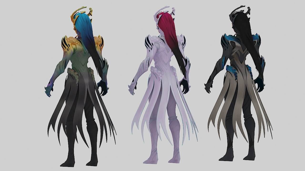 The Cube Queen - 3D Model by davedtaylor