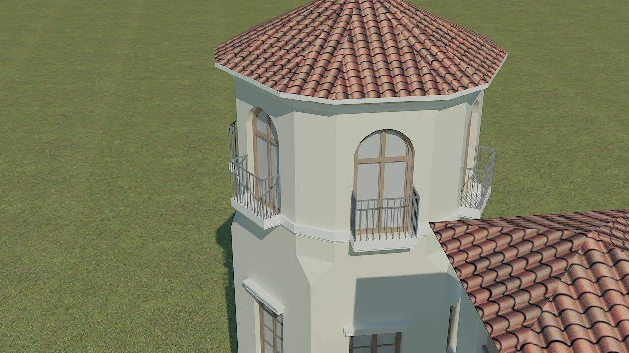 Towers - 3D Model by davedtaylor