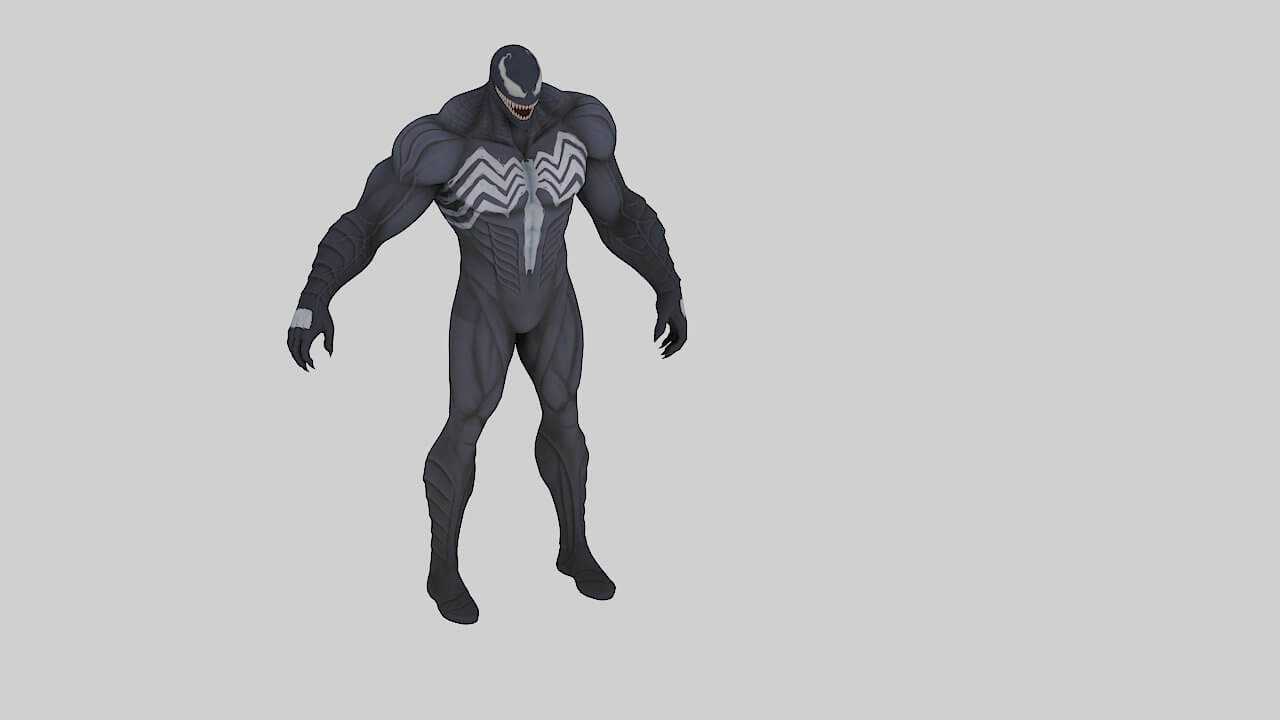Venom - 3D Model by davedtaylor