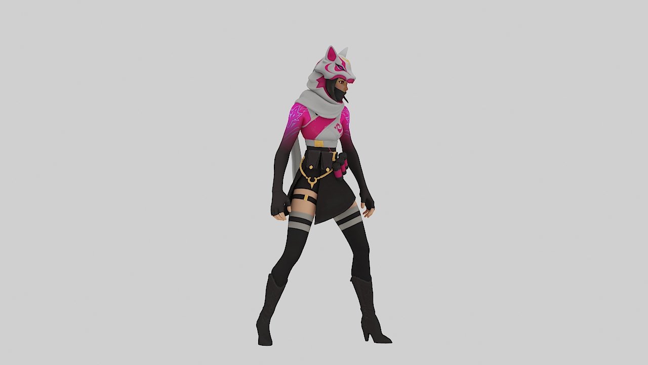 Vi from Fortnite - 3D Model by davedtaylor