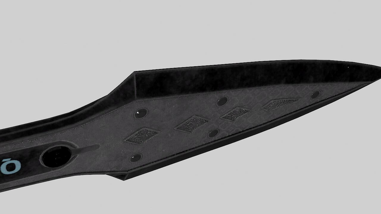 Wraith Heirloom Ninja Knife - 3D Model by davedtaylor