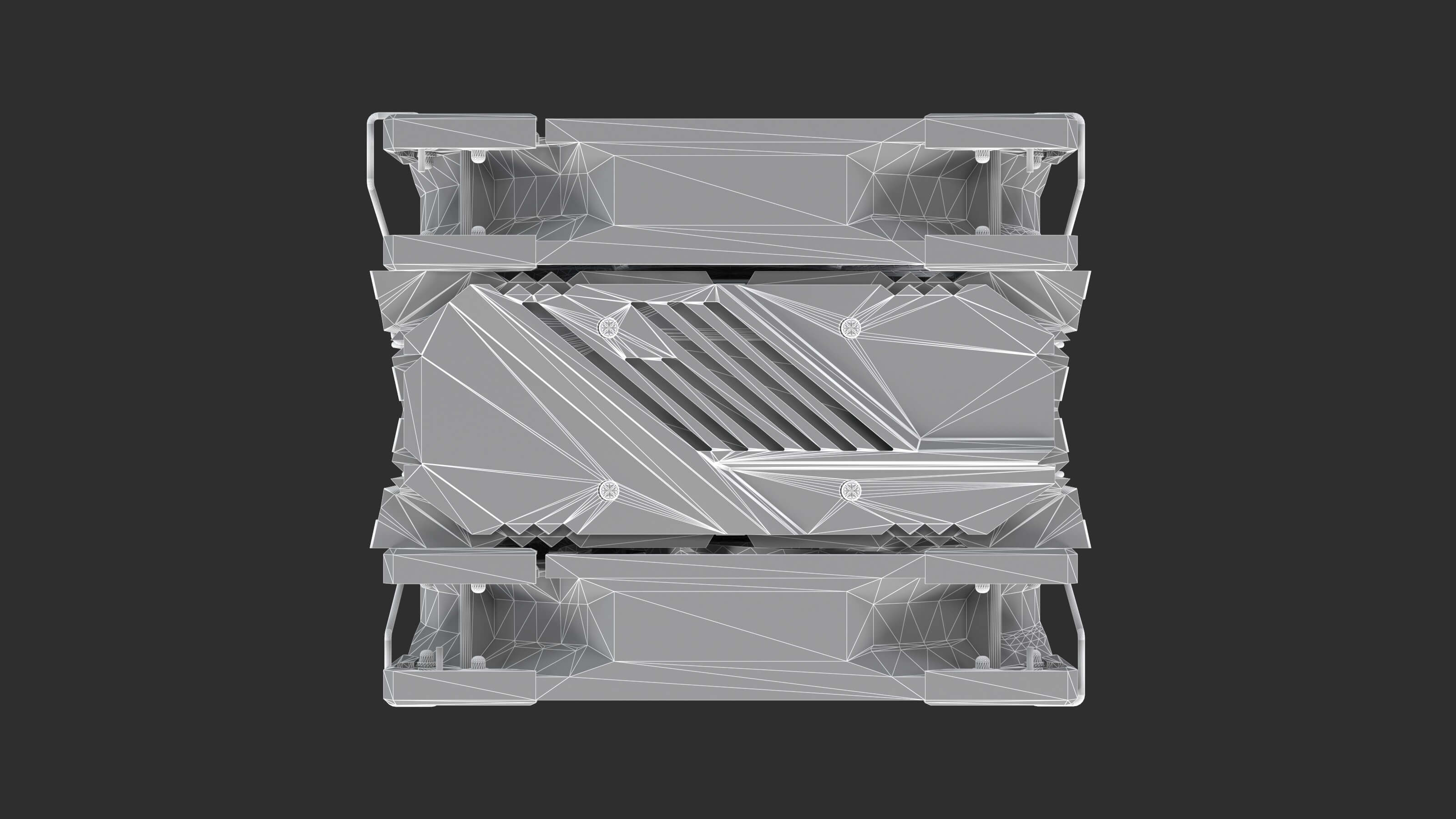 CPU Cooler Heatsink - 3D Model by daviddanji